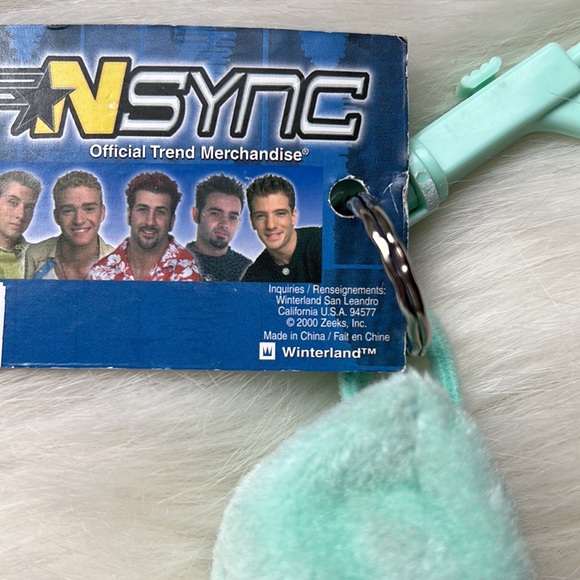 NSYNC | Toys | Nsync Mini Bear Clip Nwt | Poshmark